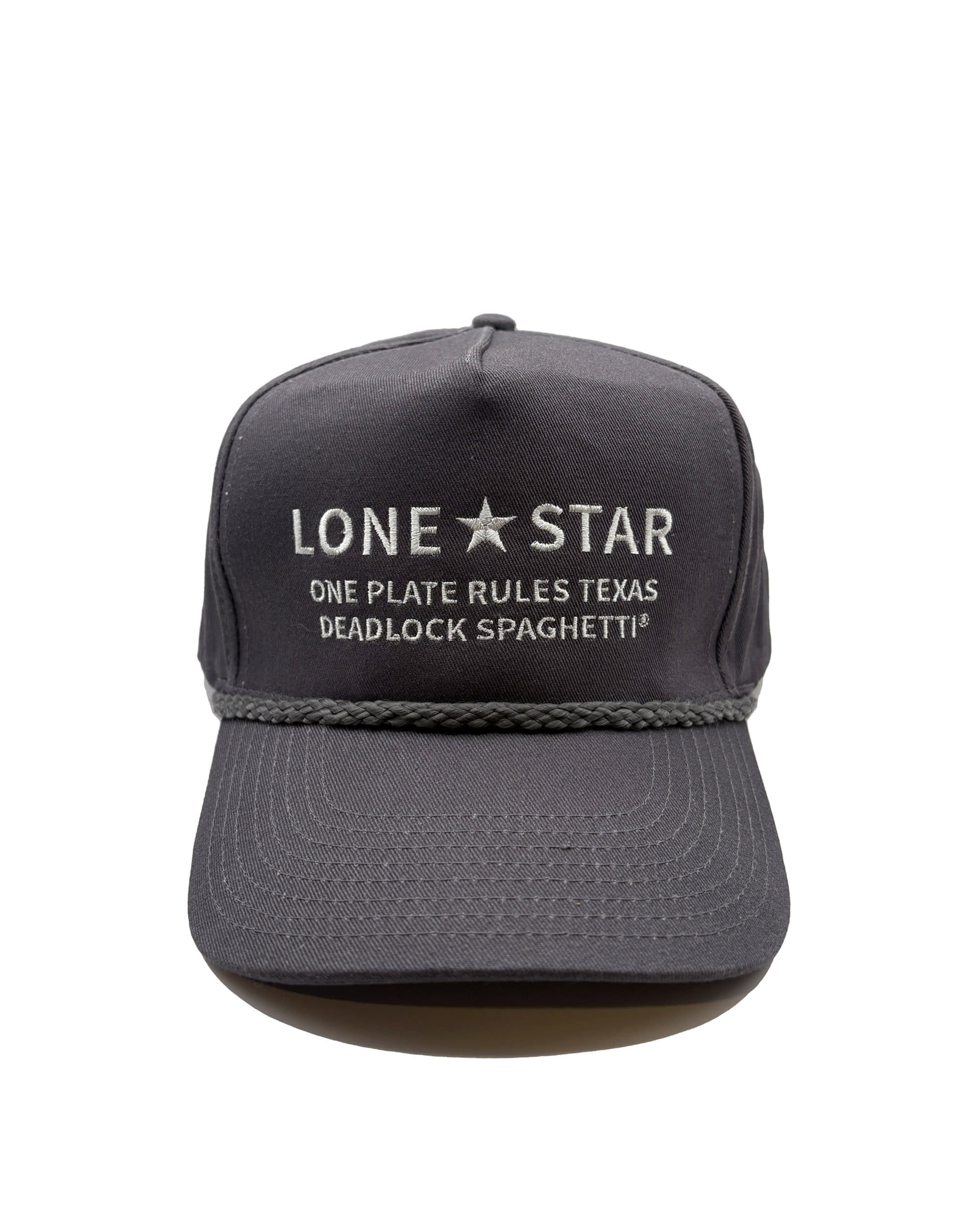 DeadLock Spaghetti Lone Star Trucker Hat (Charcoal) | THE LOVELESS