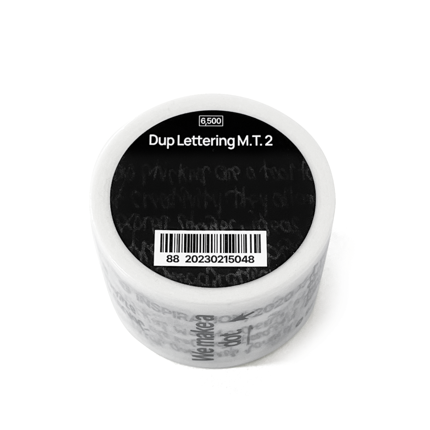 Dup lettering Masking tape 2 - 덥오브젝트