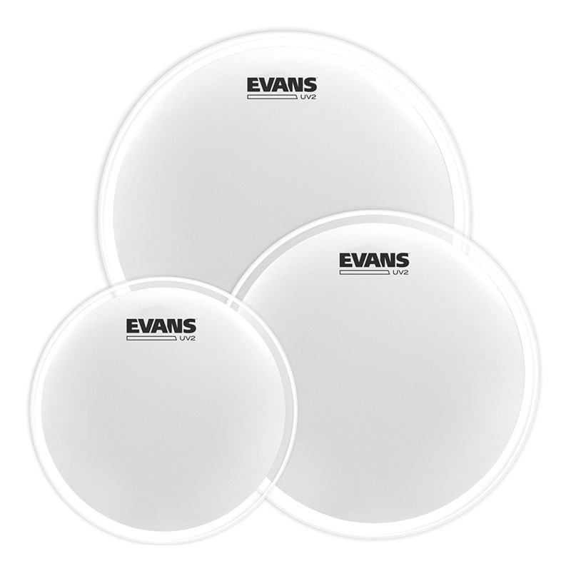 에반스 유브이투 헤드 패키지 락 이중피 / Evans UV2 Head Package ROCK 10,12,16" / ETP-UV2-R