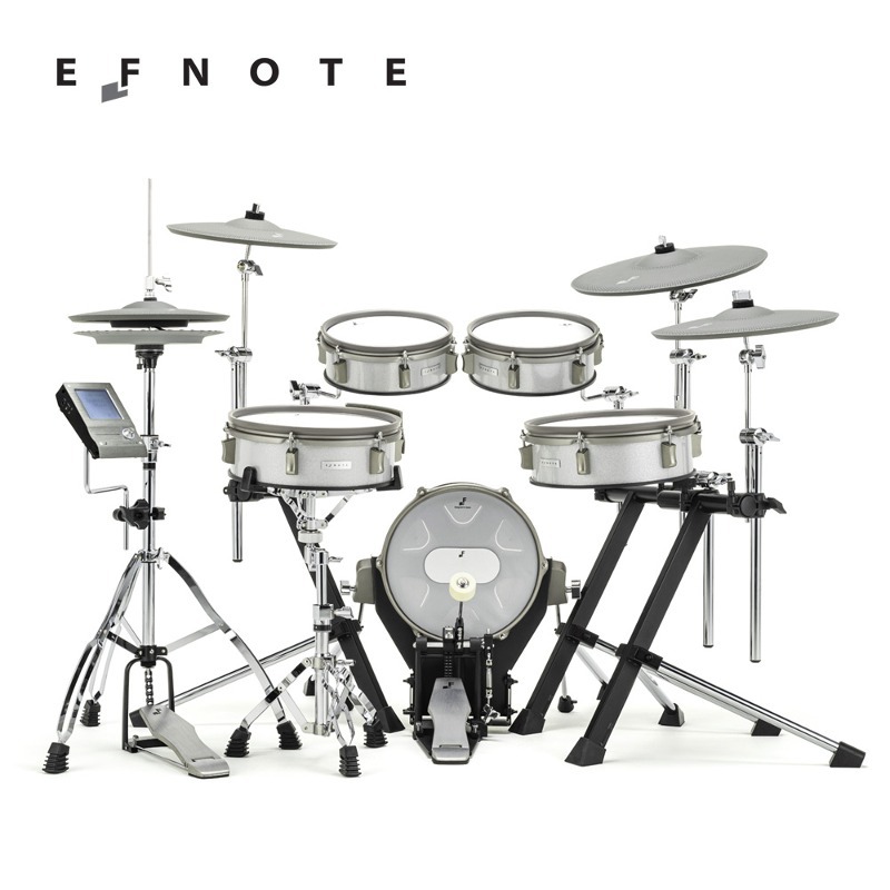 EFNOTE 3B 5기통 리얼 하이햇 + 12인치 킥패드 이에프노트 전자드럼 풀패키지