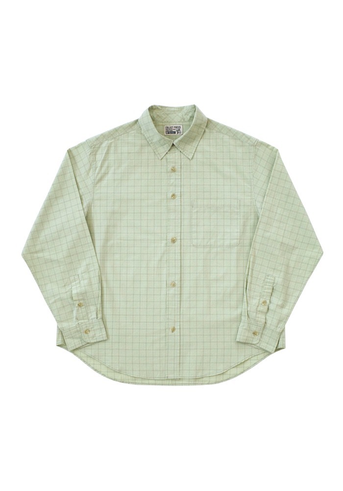 PEACE BIRD SHIRTS (CHECKED GREEN) - COLLECT PIECES