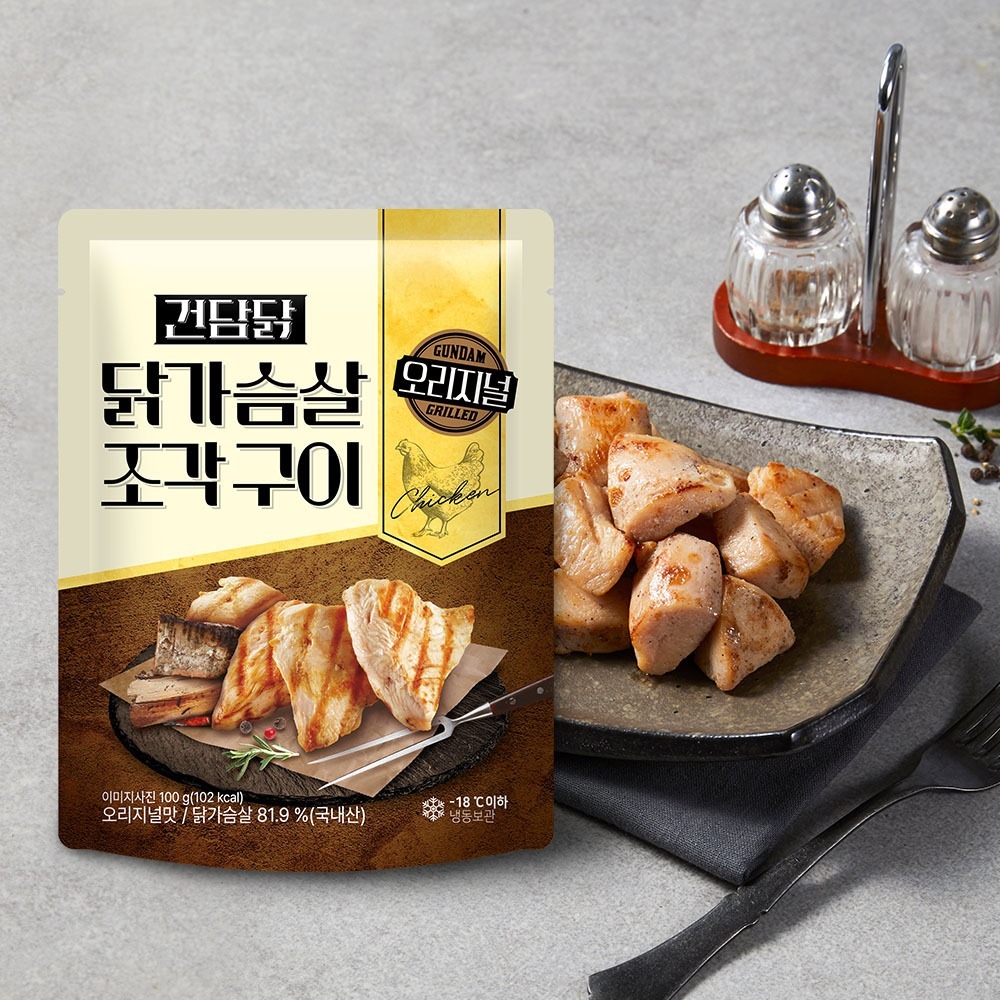 건담닭 조각구이 오리지널맛 (3/12/32개입) | 건담닭