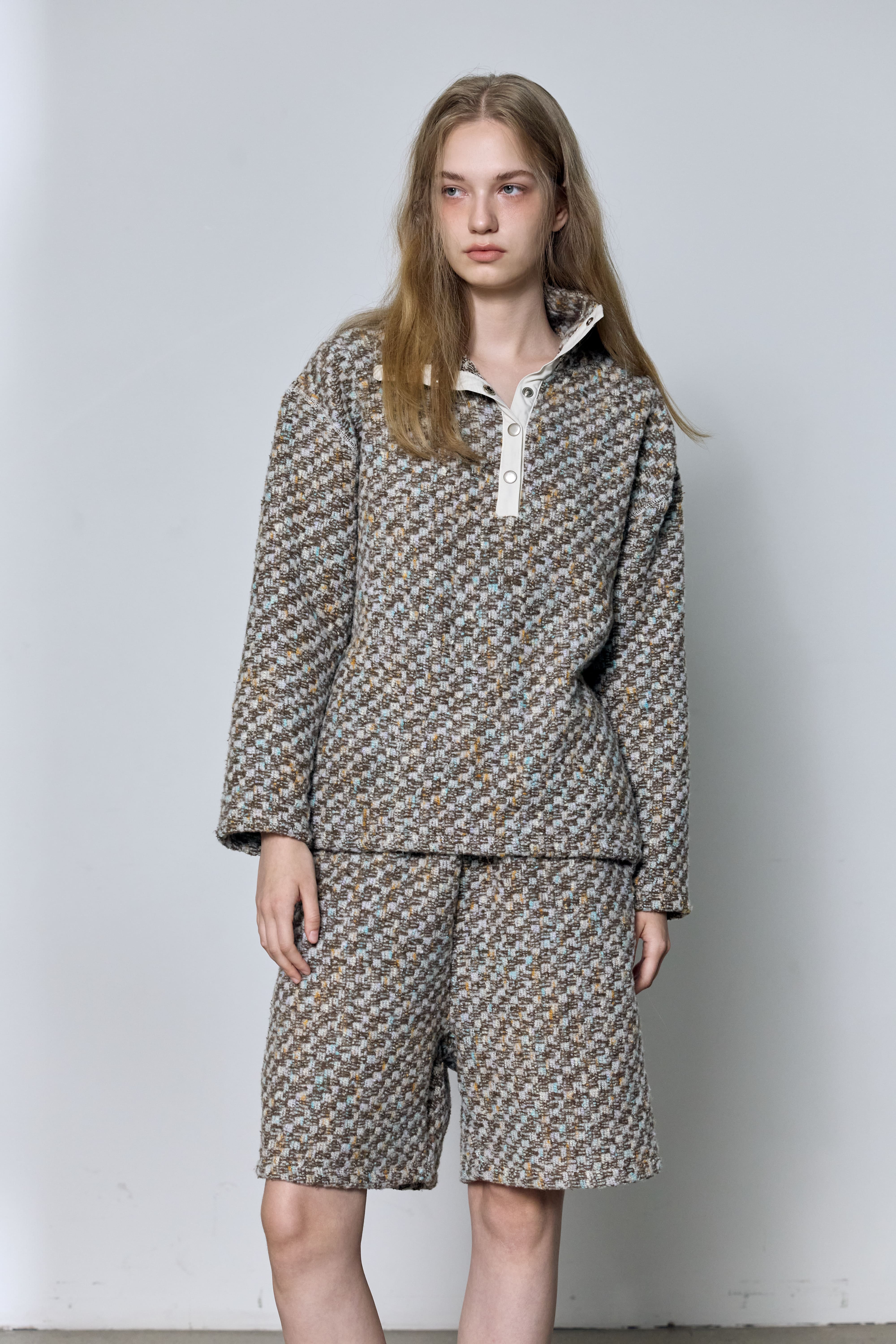 TWEED BERMUDA PANTS | RHEME