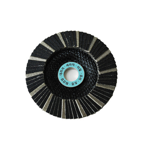 우진 몹 디스크 100mm 60방 MOP DISC 무기질용 연마 - 상명툴