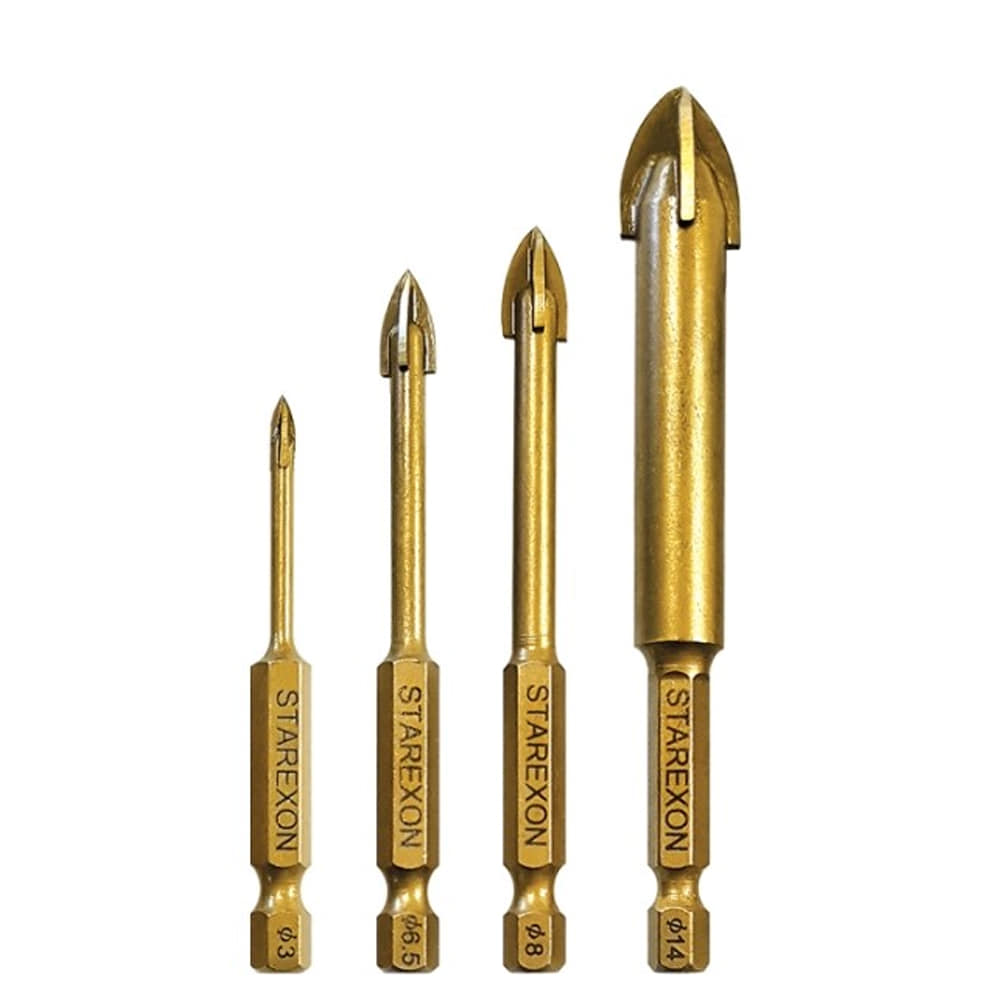 스타렉슨 멀티 드릴비트 TD-30G 3mm 다목적 타일기리 유리기리 - 상명툴