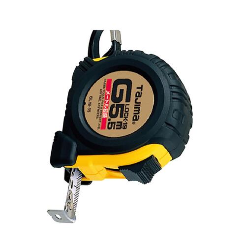 타지마 G그립 자동 줄자 5.5M 19mm 안전록 GL19-55BL - 상명툴