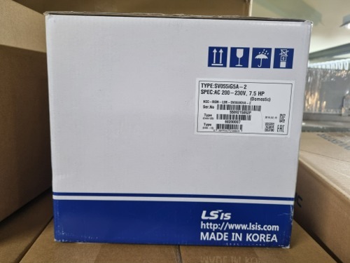 [단종제품] LS산전 인버터 SV055IG5A-2 (3상 220V) - 성도기전