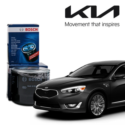 보쉬 K7/더뉴 K7 VG 2.4 HEV 하이브리드 엔진 오일필터 - 카템