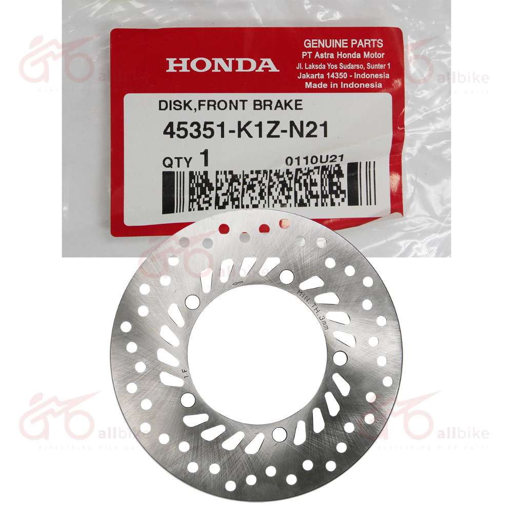 [PCX] 프론트 브레이크 디스크 21-22/125cc 45351-K1Z-N21 - 올바이크