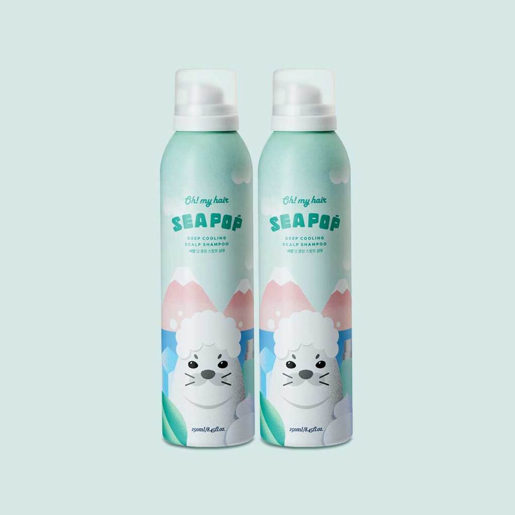 이런 씨팝! 탈모 샴푸 SEAPOP!