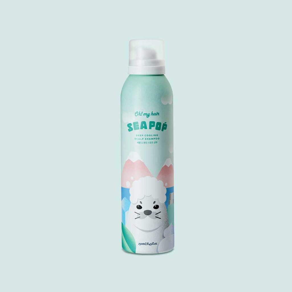 이런 씨팝! 탈모 샴푸 SEAPOP!