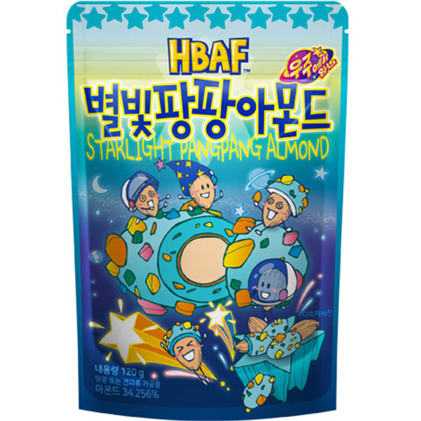 HBAF Starlight Pangpang Almond 120g - DURIAN