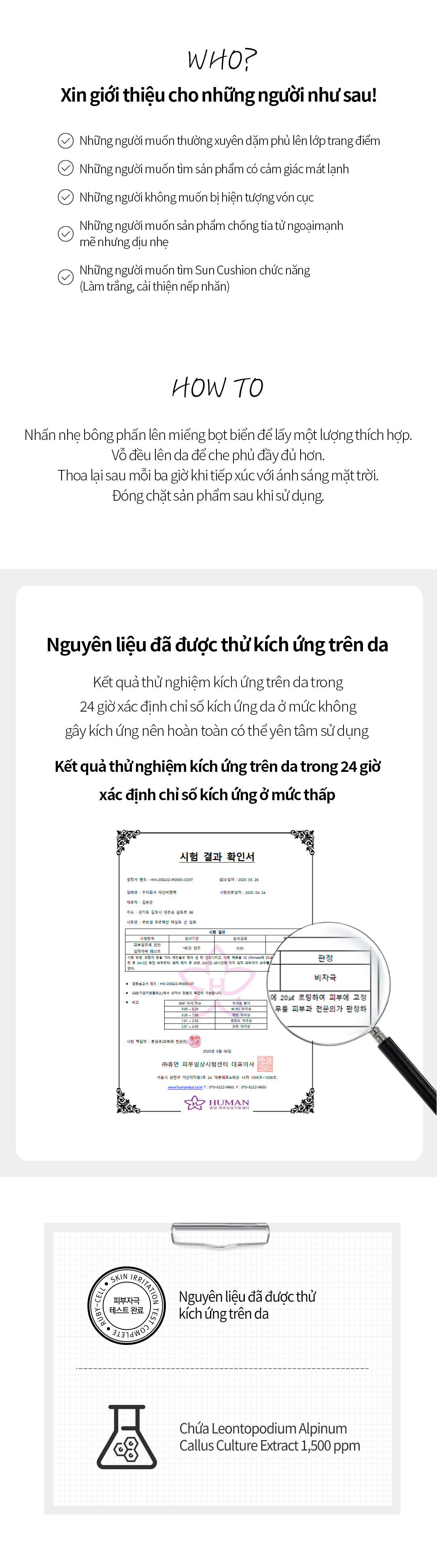 365 Ruby-Cell Protection Cooling Sun Chusion - 365 Ruby-CEll VINA