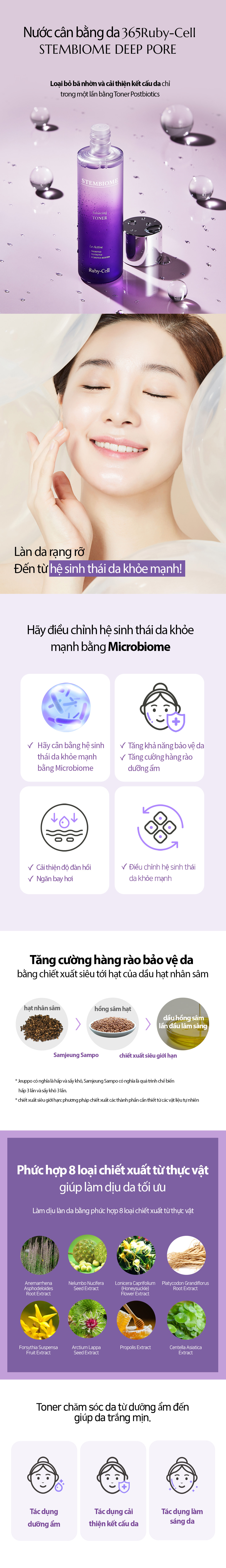 365 Ruby-Cell Stembiome Toner - 365 Ruby-CEll VINA