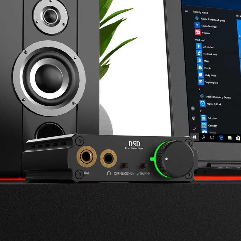 [공식리뷰/퀘이사존] 원미 Lavaudio 하이파이 DAC 헤드폰 앰프 디코더, 1Mii DS400 - 원미 코리아