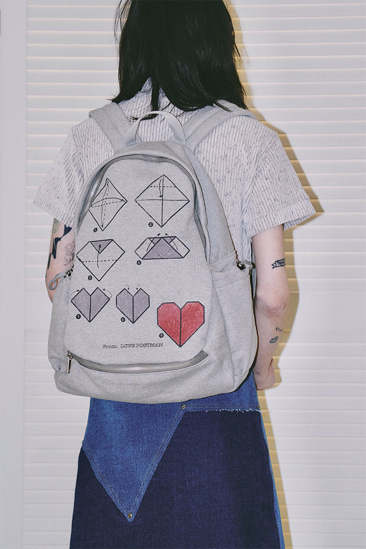 LOVE POSTMAN SWEATPACK (GRAY) - problemallways