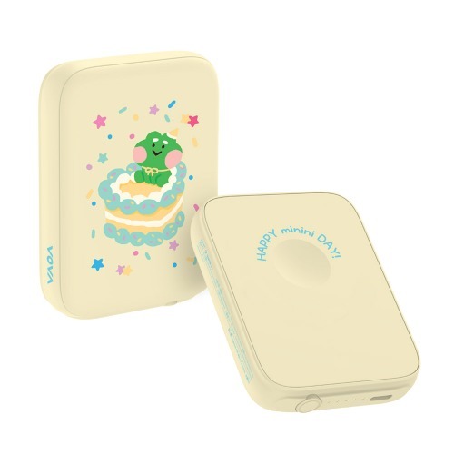 보바 라인프렌즈 미니니 고속충전 3in1 맥세이프 보조배터리 5000mAh 22.5W - vova