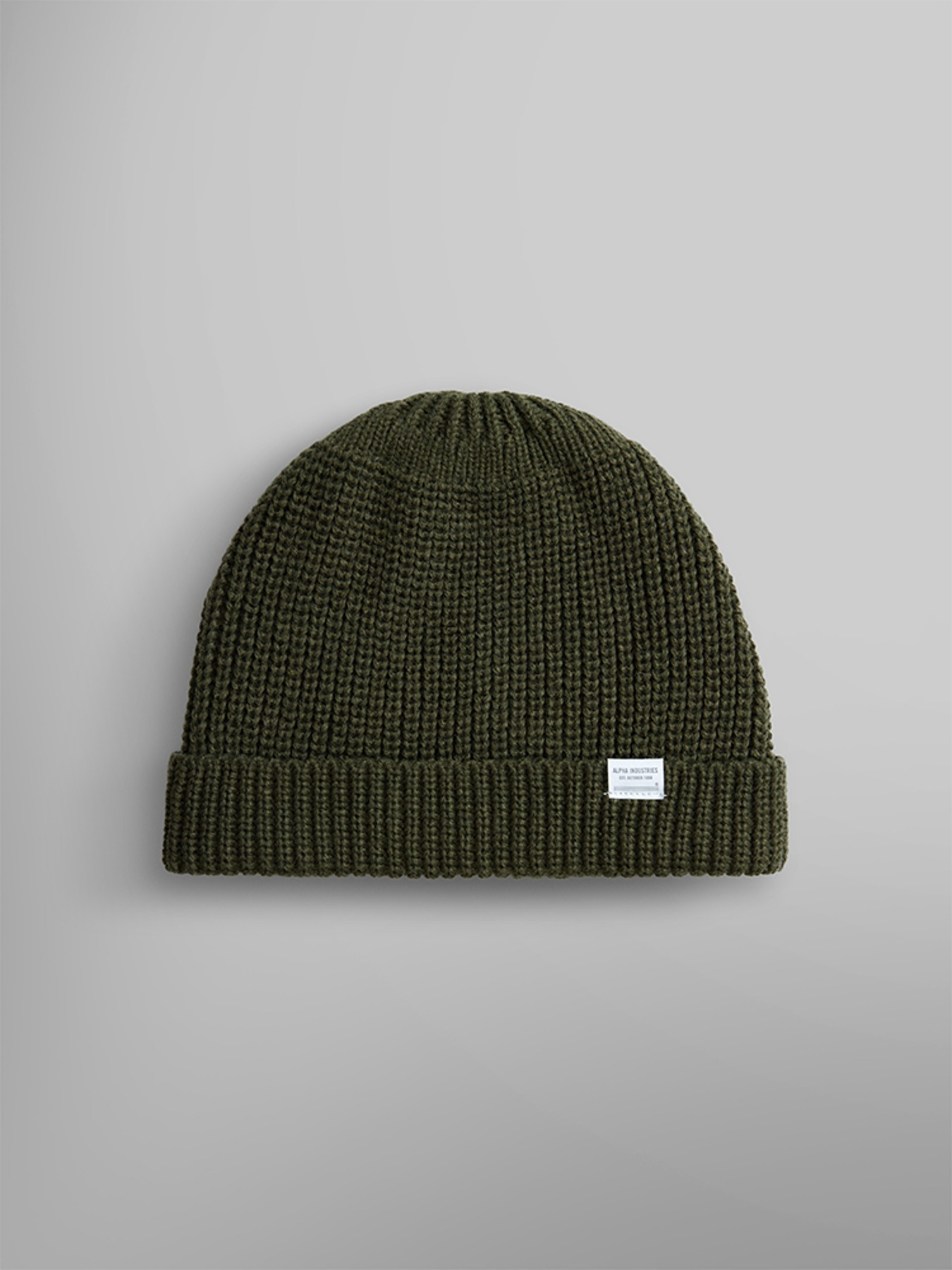 알파 인더스트리 ESSENTIAL WATCH CAP OLIVE