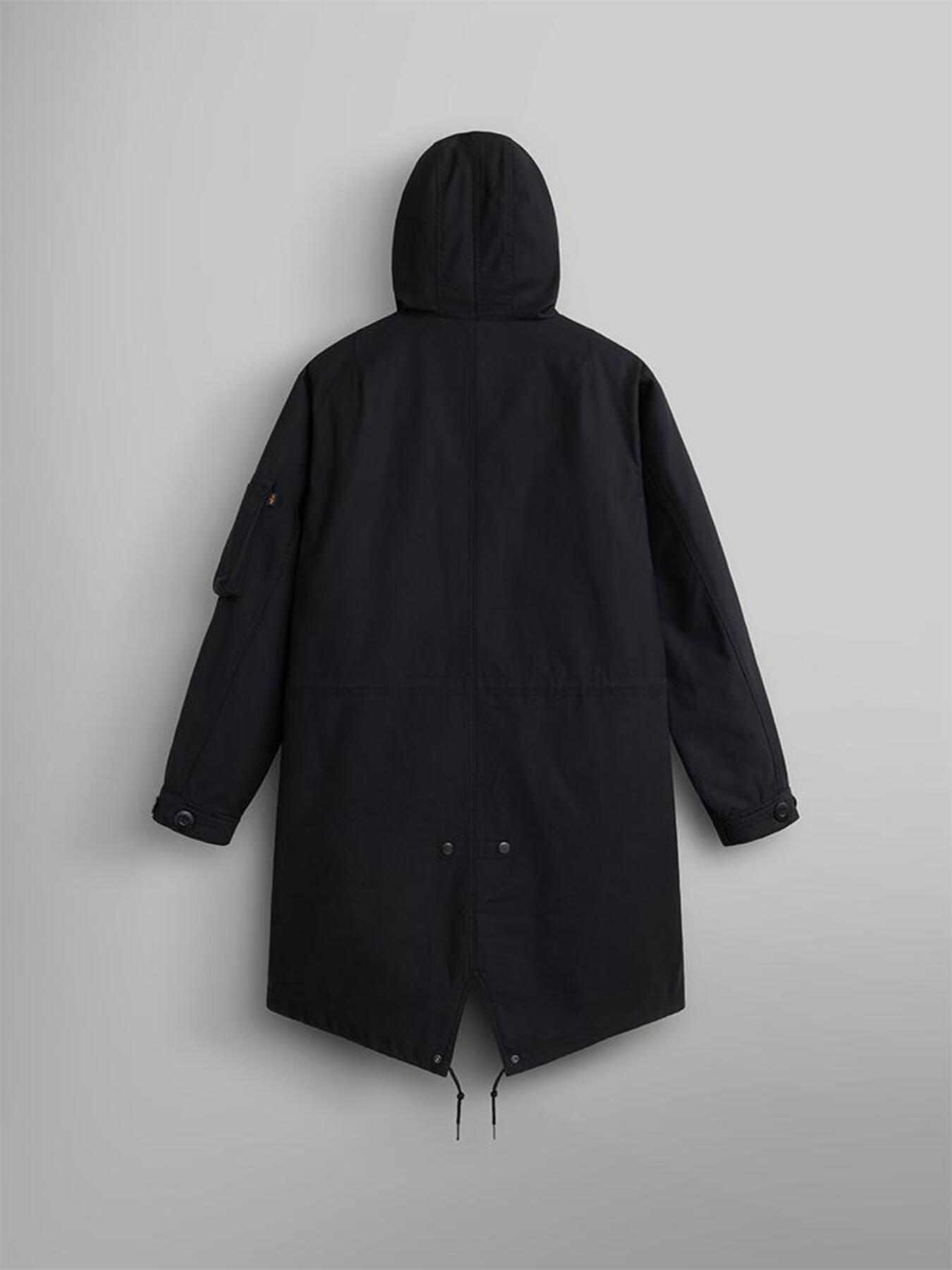 알파 인더스트리 M-59 FISHTAIL MOD PARKA BLACK