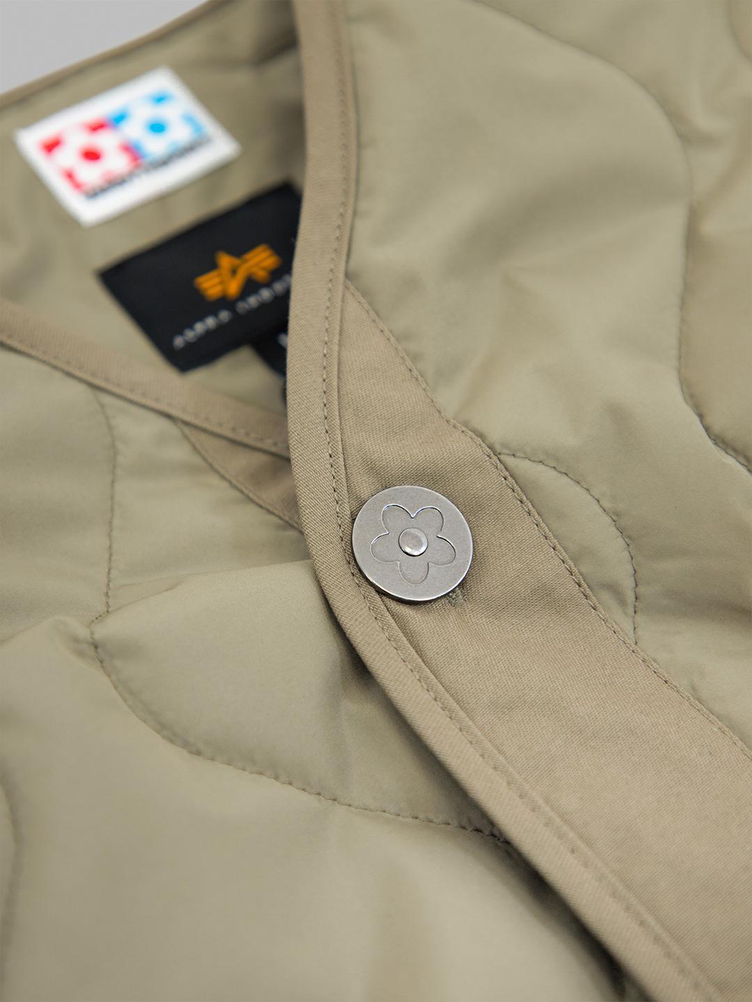 알파 인더스트리 VANDY THE PINK X ALPHA LINER JACKET LAUREL OAK 알파 인더스트리 VANDY THE PINK X ALPHA LINER JACKET LAUREL OAK