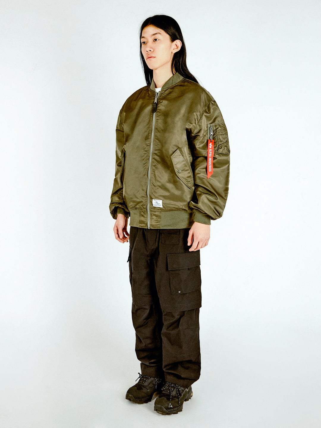 알파 인더스트리 L-2B MOD GEN II FLIGHT JACKET OG-107 GREEN