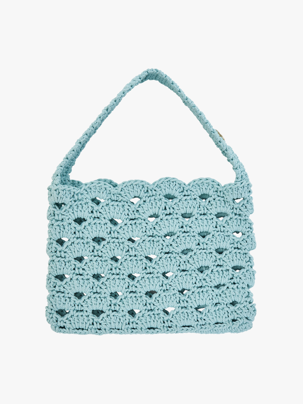 Shell Beach Bag (Mint) - spicethingsup
