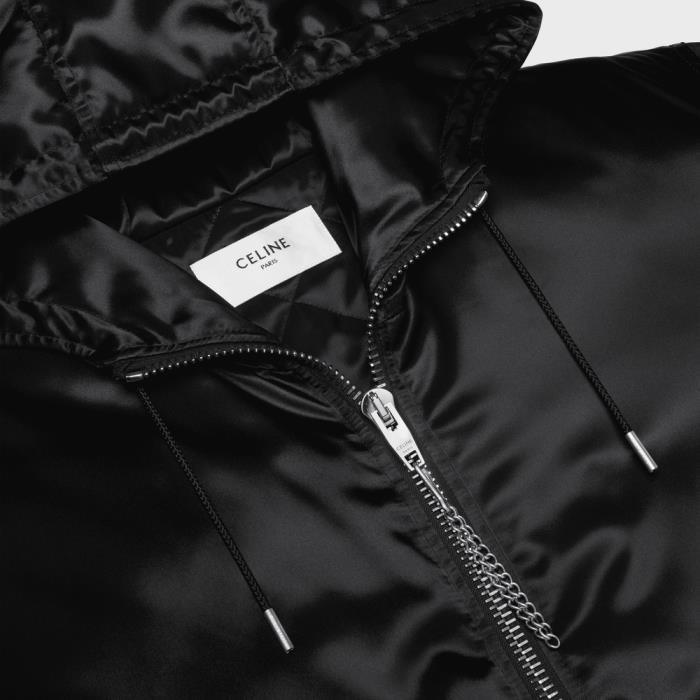 CELINE BOMBER JACKET IN SATIN FINISH NYLON - 마가렛 부티크