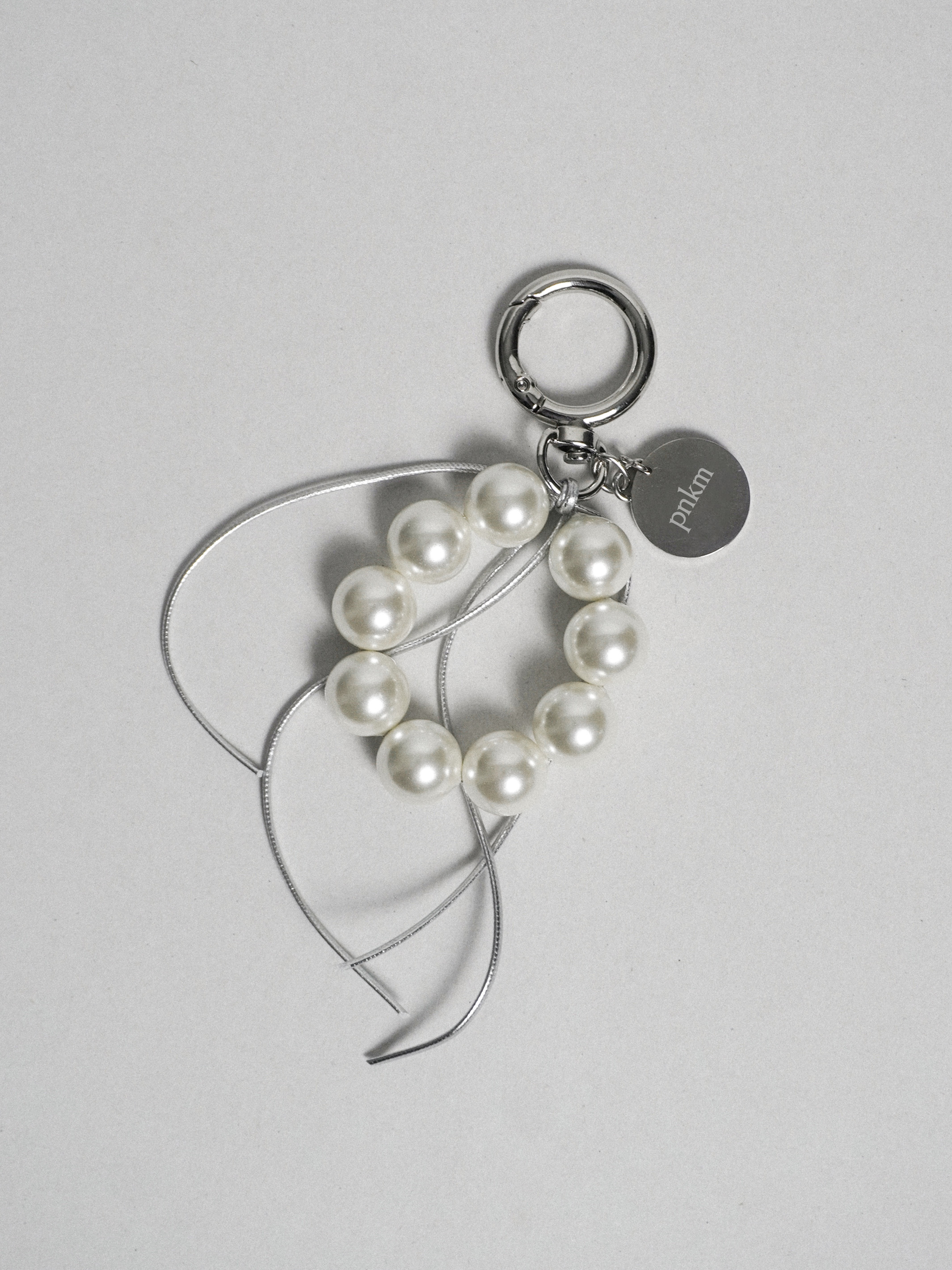 003 Pearl Key Ring - pinekim
