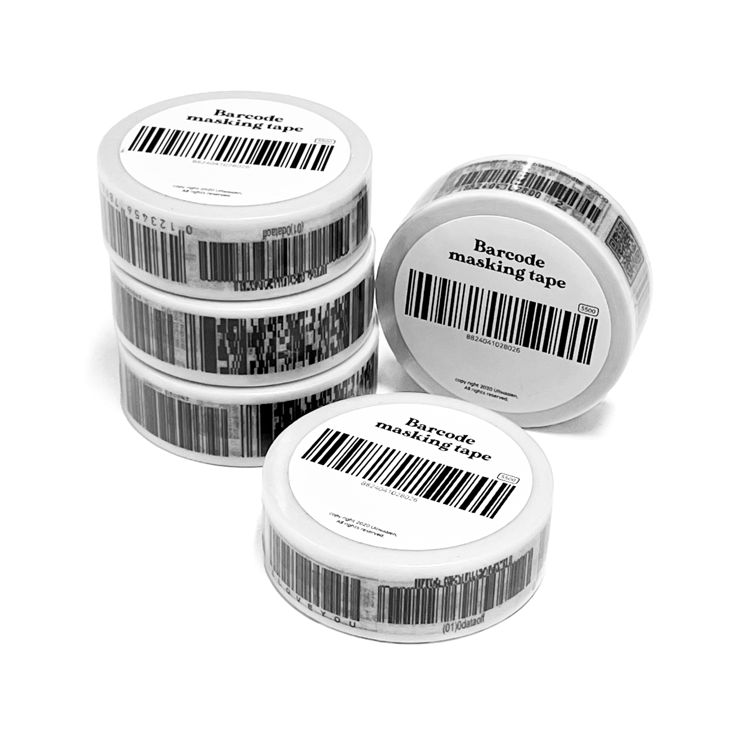 Barcode masking tape | duitproject