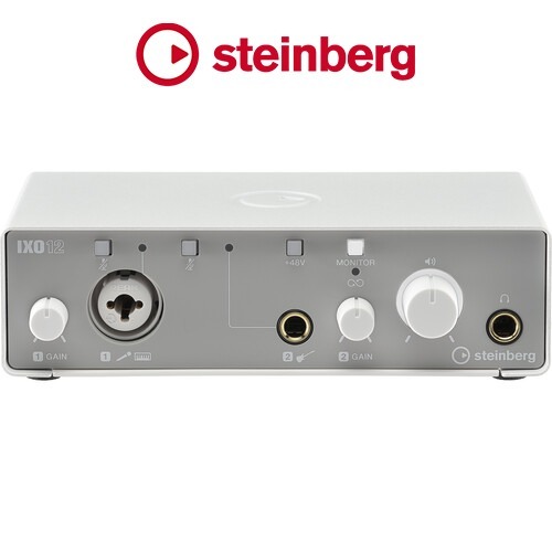 steinberg IXO 12 스테인버그 익소 루프백 USB 오디오 인터페이스 레코딩 오인페 방송용 화이트 - 아트믹스