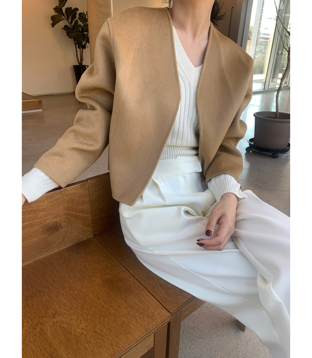 Handmade wool coat(2color) - 제이펄리