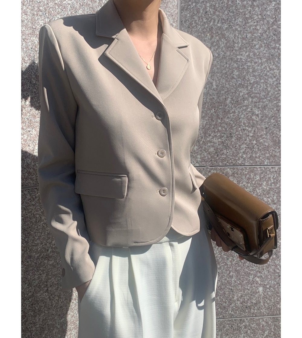 Single three button jacket(2color) - 제이펄리