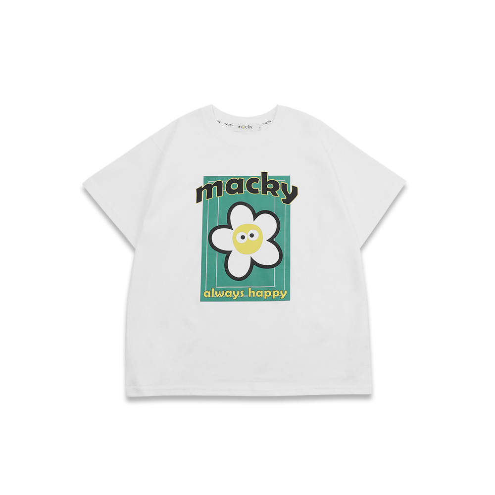 [맥키] 테니스 코트 반팔티 화이트 - 크리션골프마켓