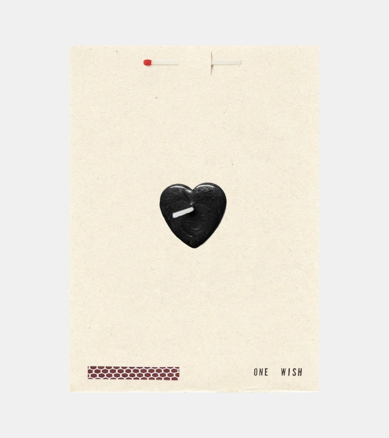 [1/20 이후 순차배송] Heart Black | OFF HOUR