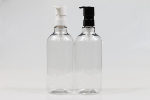 오일펌프(M) PET 480ml 원형투명용기(S) - 용기나라 닷컴