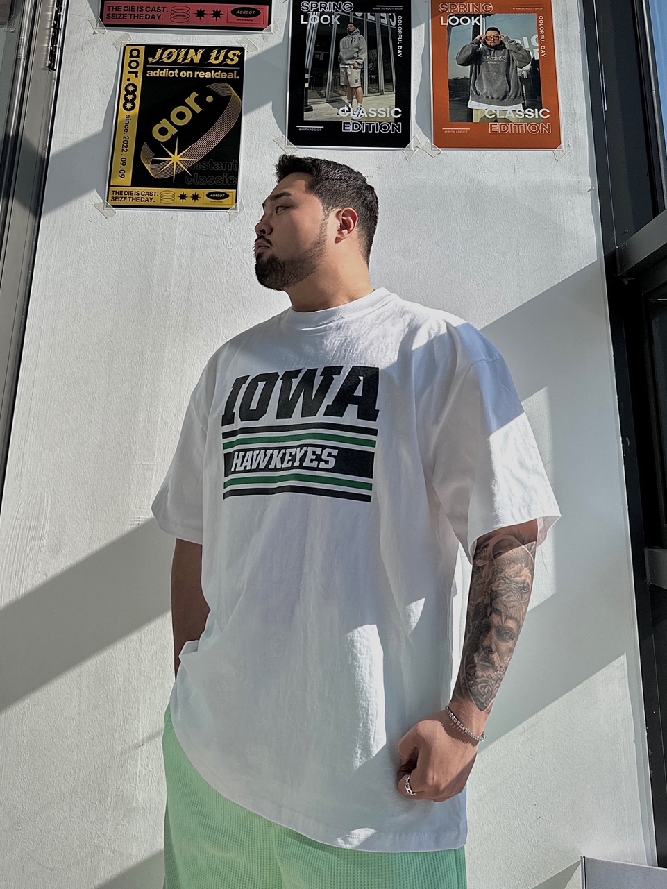 IOWA BOX FIT HALF-T - 에이오알닷