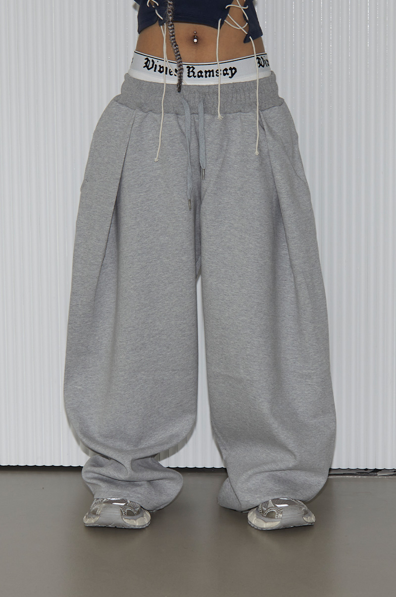 WAYNE FOLDED SWEAT PANTS | 런츠