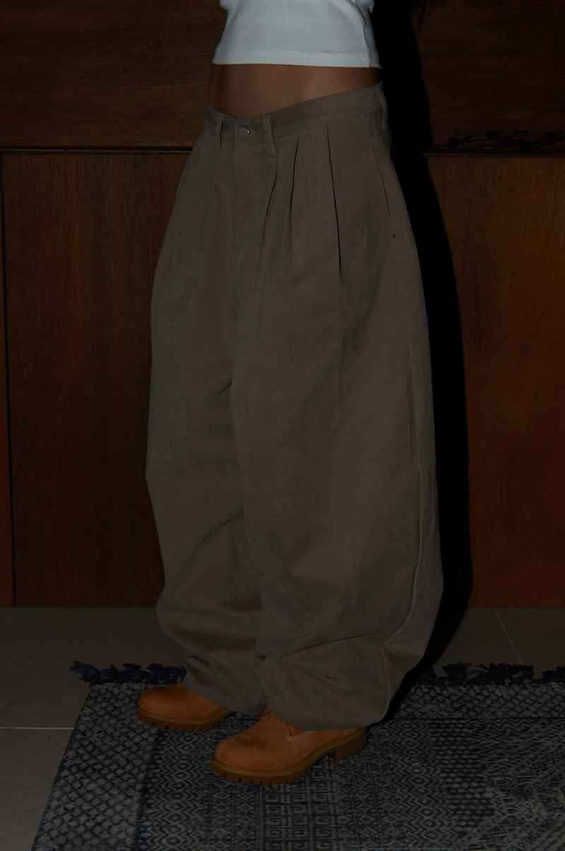 DON MEGA WIDE VINTAGE COTTON PANTS (GIMO) | 런츠