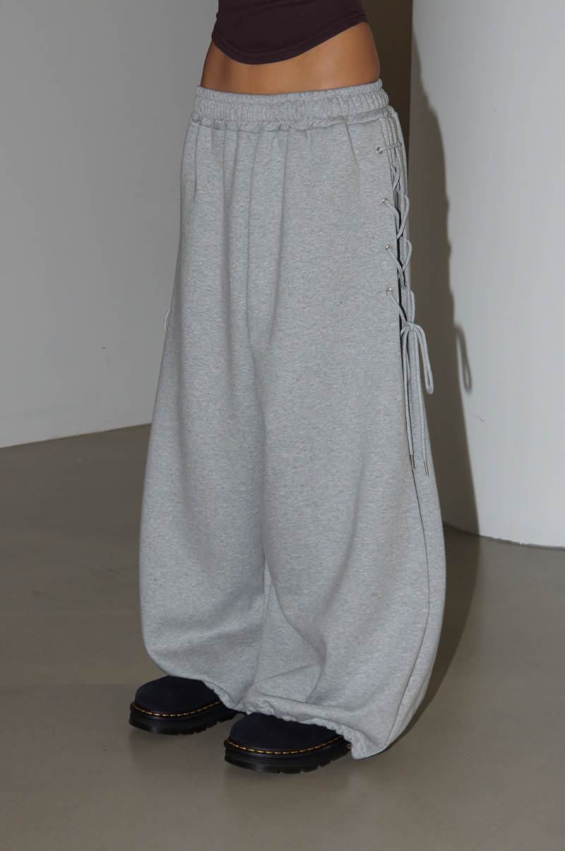 SIDE ROPEY MEGA WIDE SWEAT (GIMO) - 런츠