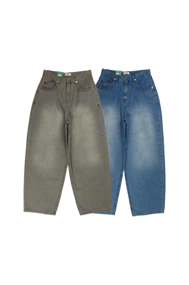 PURE MEGA WIDE DENIM - 런츠