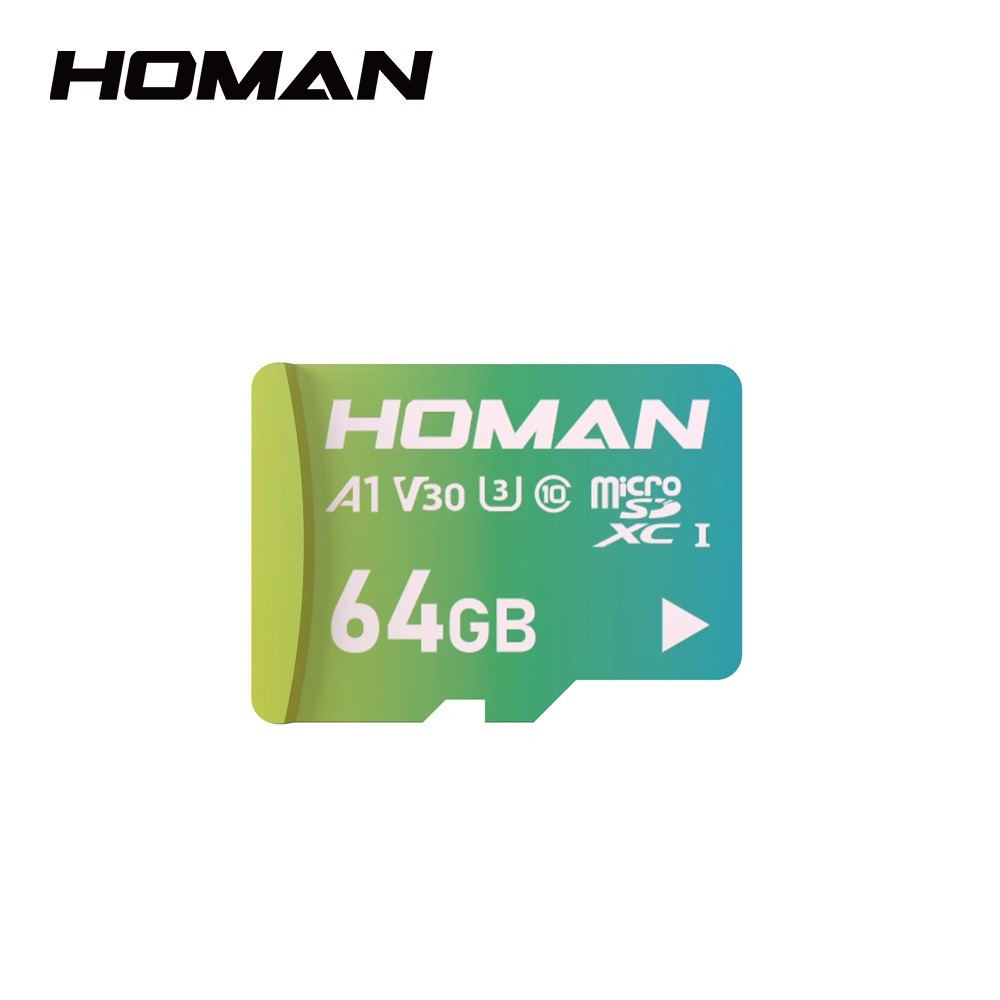 HOMAN UHS-I microSD Card A1 | 앱 퍼포먼스 지원 고속 메모리 카드