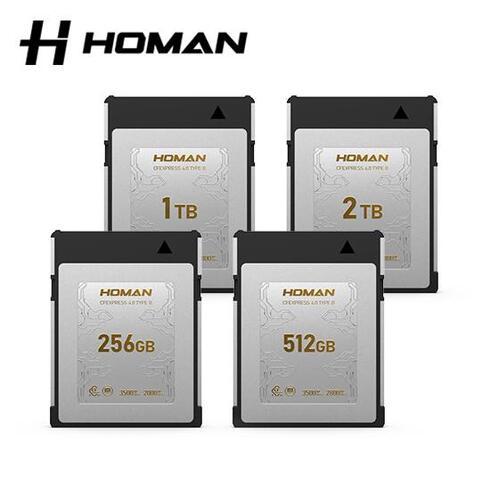 HOMAN CFexpress Card 4.0 PRO Type B 1TB | 빠르고 안전한 호만 데이터 | 시네몰 공식몰