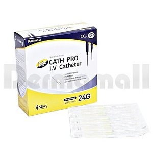 [필텍]정맥카테타 (IV Angio Plus Catheter) 24G (0.75인치) - 더마몰
