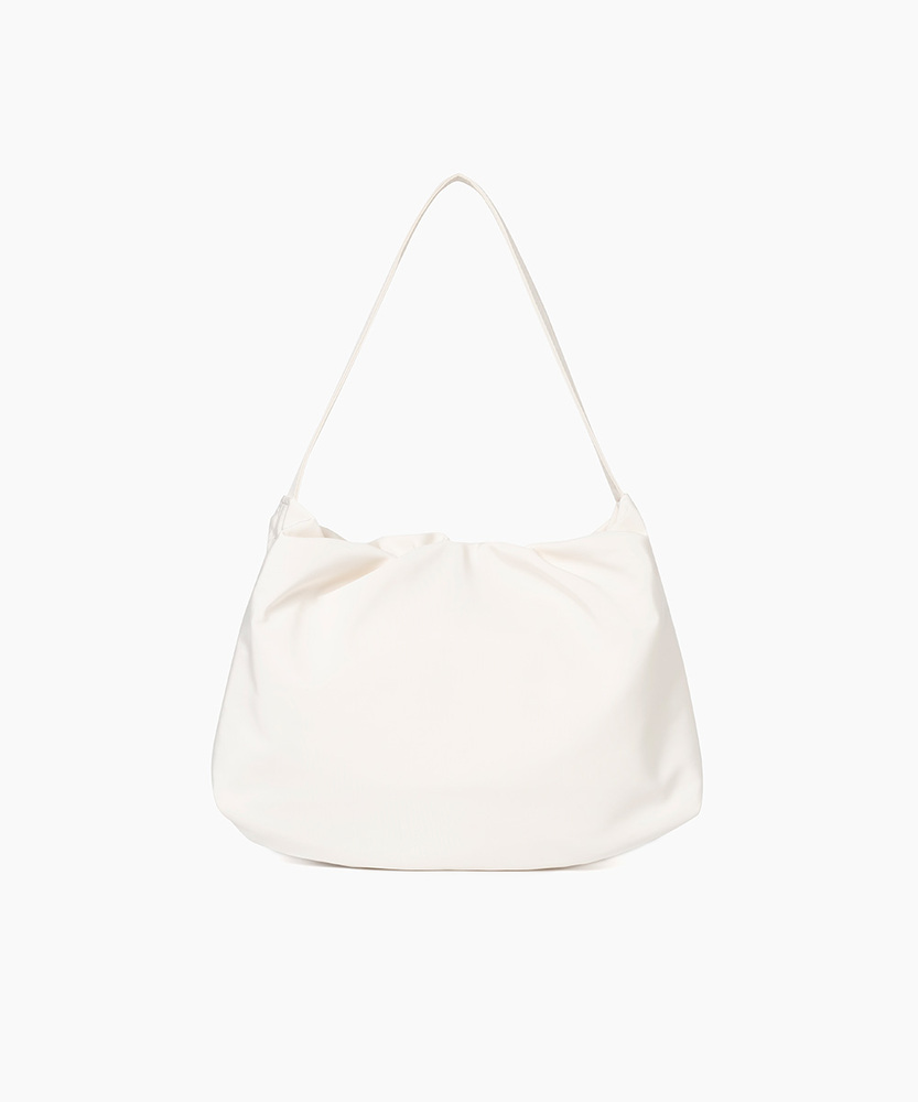 SHELL HOBO BAG CREAM - TTUDEMENT