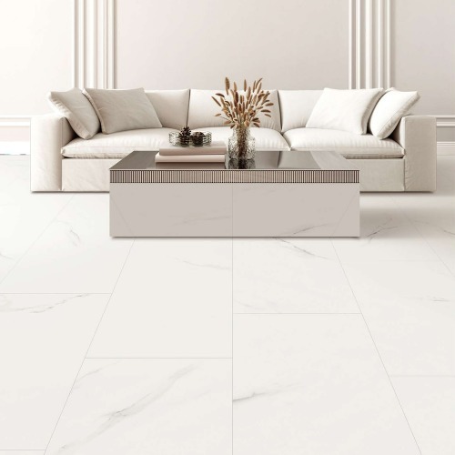 KCC 숲 옥 2.2T 1롤 30m 친환경 바닥재 장판 스톤 MN22-5061 빅타일 비앙코 - 아리나데코