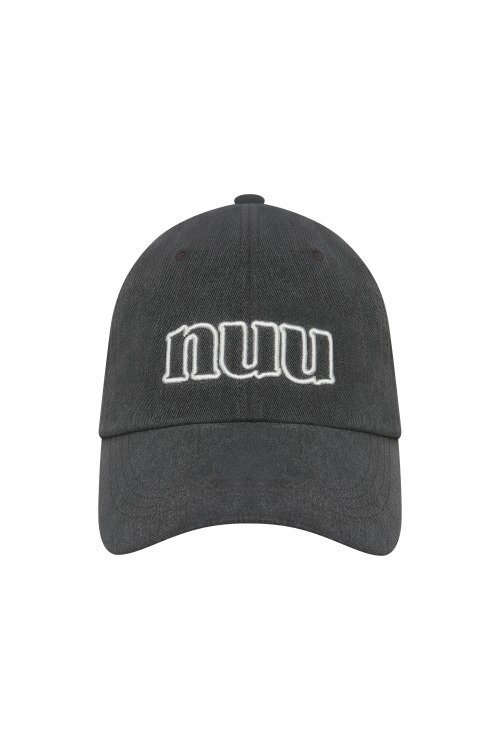 [nuu] [유튜버 PICK] NUU LOGO BALL CAP (CHARCOAL) - nuu | 리켓
