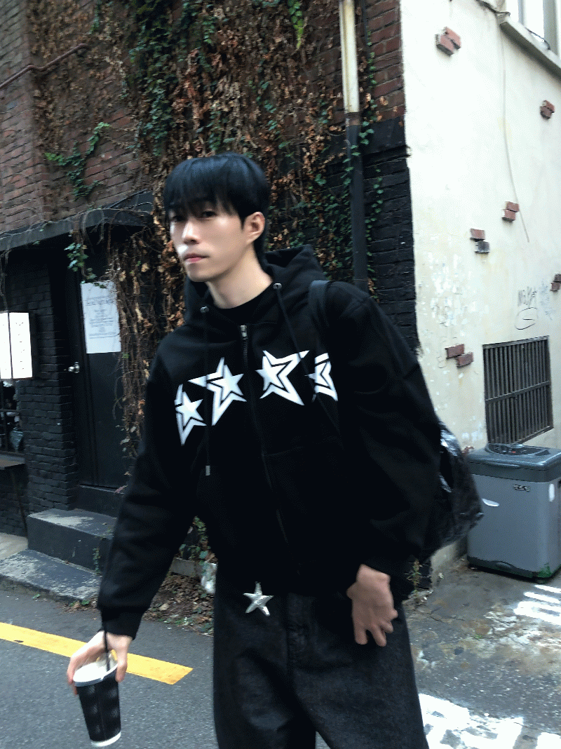 NT star hood zip-up 2C - 아크로웨이