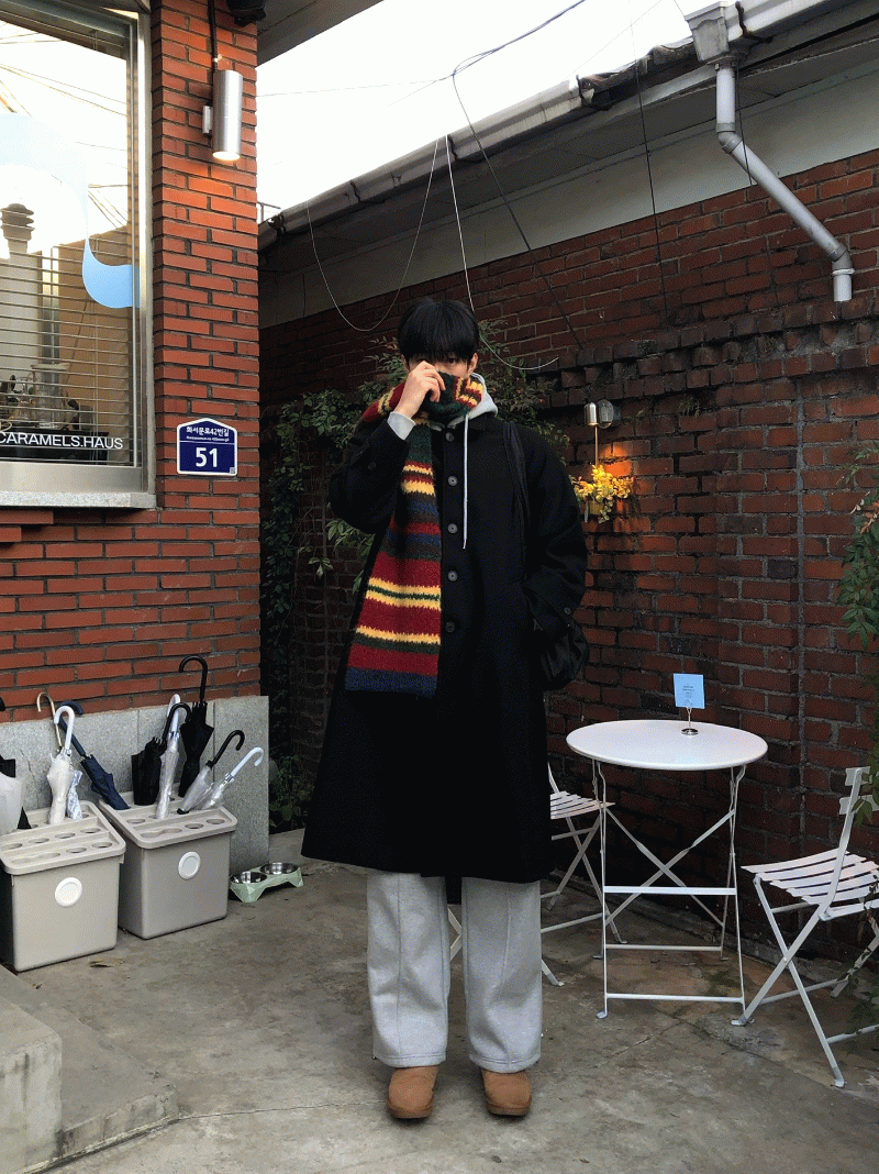 Poten basic balmacan coat 2C - 아크로웨이