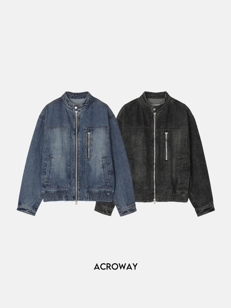 Word repen denim jacket 2C - 아크로웨이