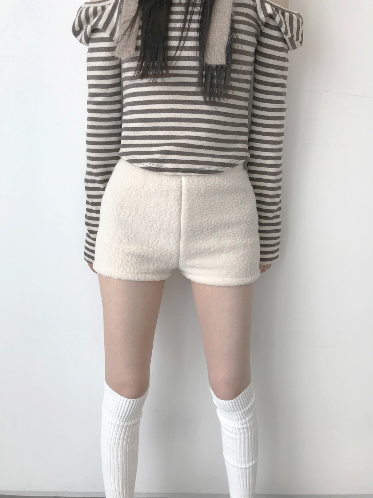 [당일출고] warm shearing shorts (2c) - 고와
